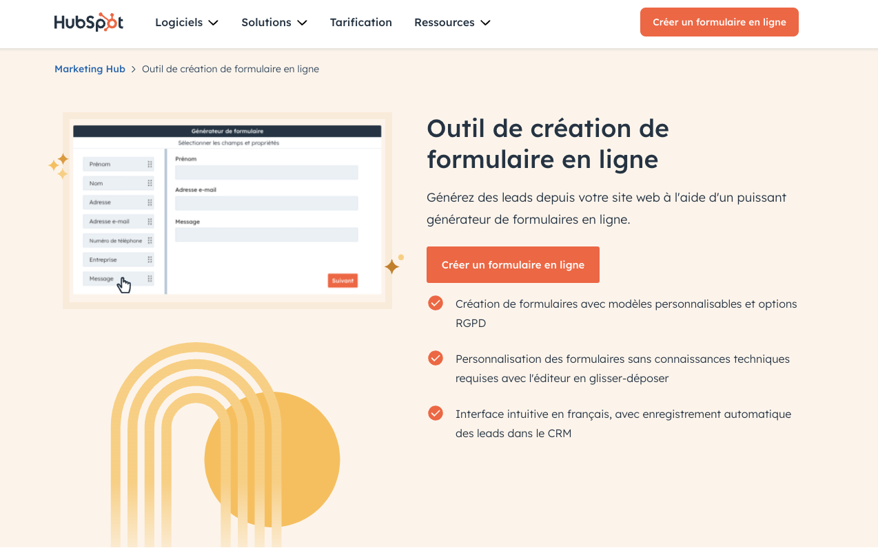 Les 11 meilleurs outils pour créer un formulaire en ligne